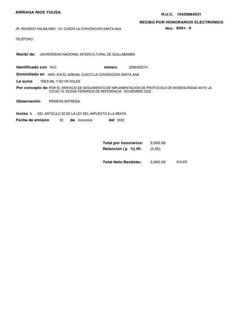 Arriaga Rios Yulisa | PDF