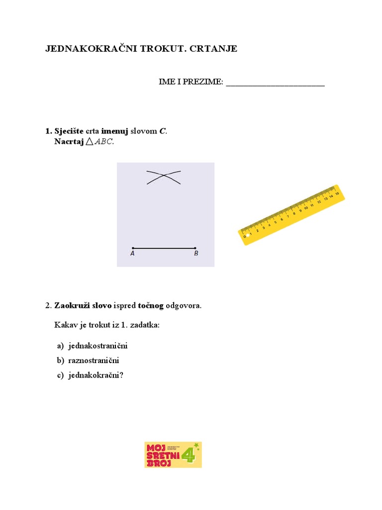 26 NL+26 Jednokračni+trokut.+Crtanje | PDF