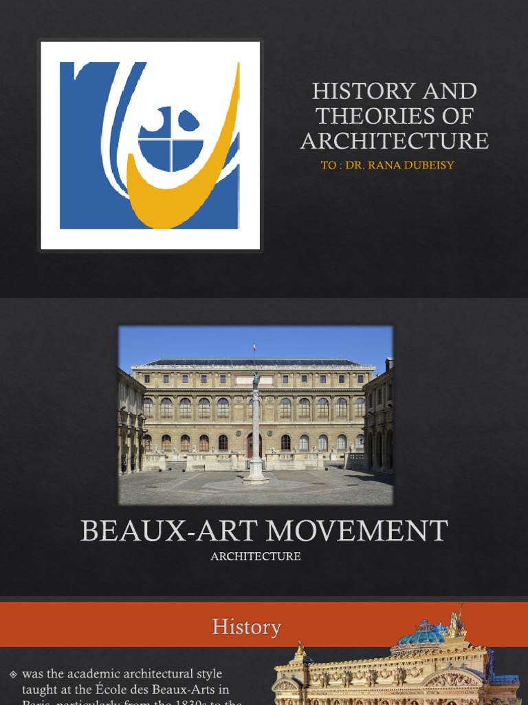 Beaux-Arts vs. Arts and Crafts Architecture | PDF | Art