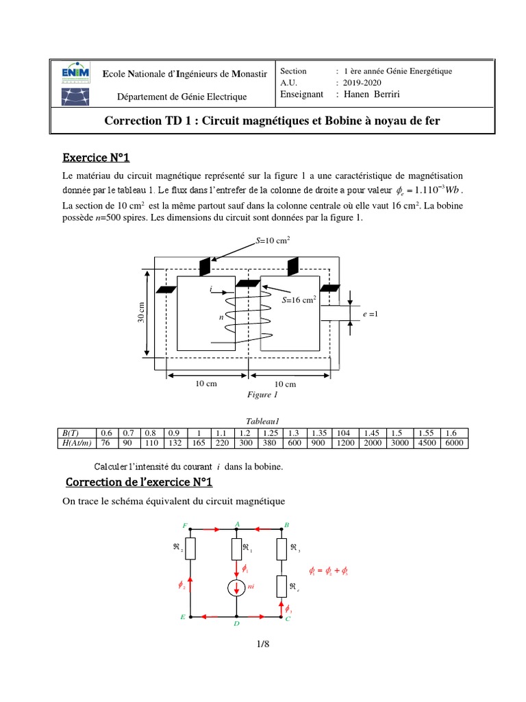 Correction TD CM & BNF | PDF