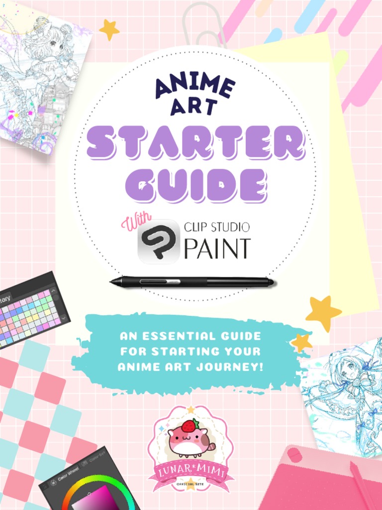 Anime Art Starter Guide for Beginners | PDF | Tablet Computer | Goal