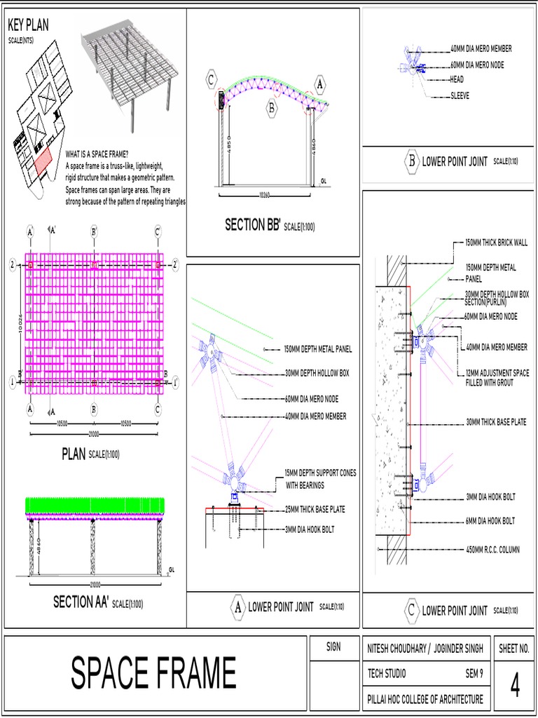 Space Frame | PDF | Engineering | Structural Engineering