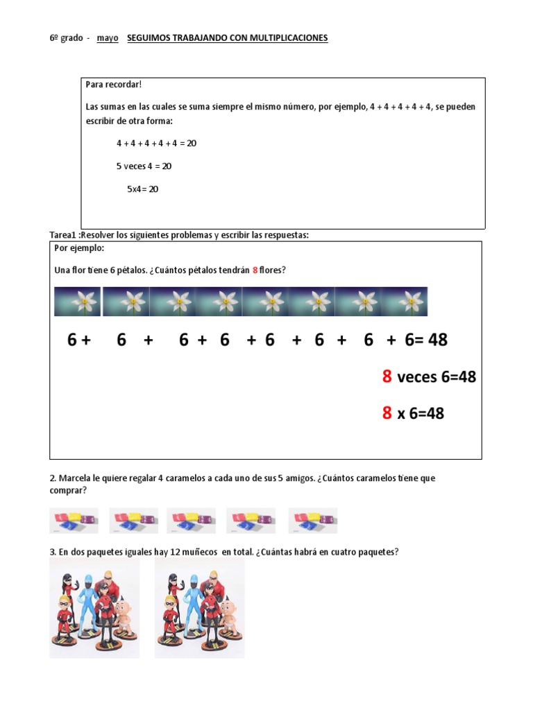 Sumas Sucesivas 3 EMILCE | PDF