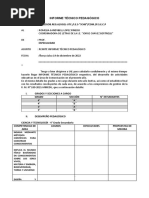 Informe de Examen de Recuperacion | PDF