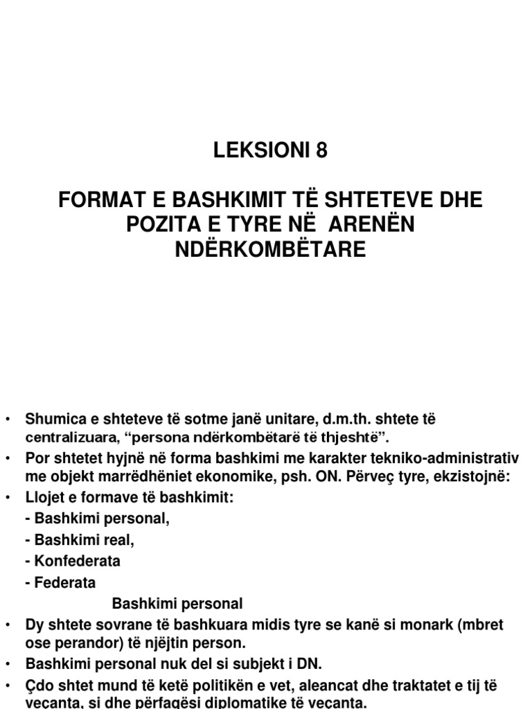 Leksion Format e Bashkimit Te Shteteve | PDF