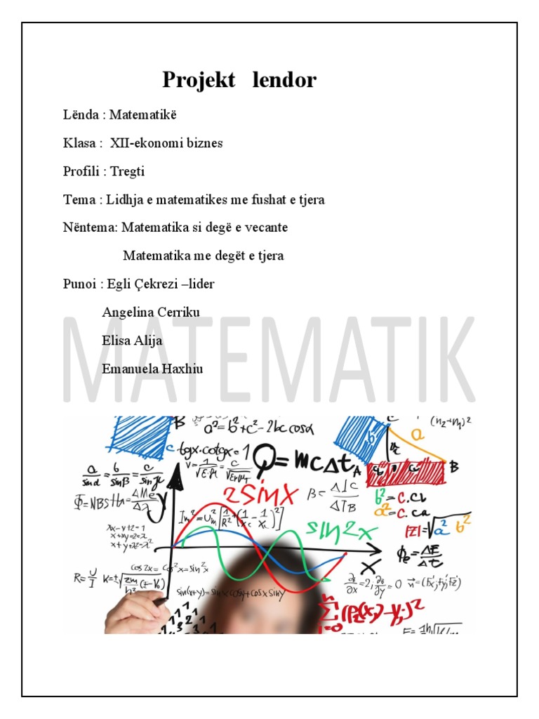 Projekt Lendor Matematike 09022023 | PDF