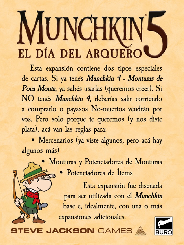 Munchkin 5 Expansíon | PDF