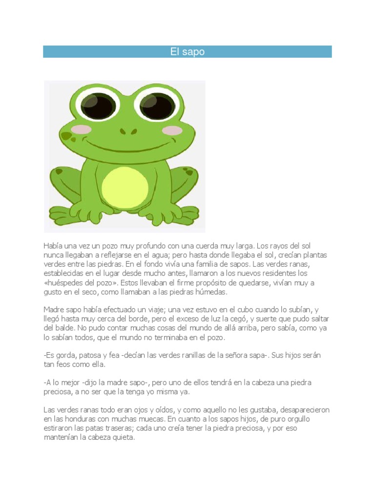 El Sapo | PDF