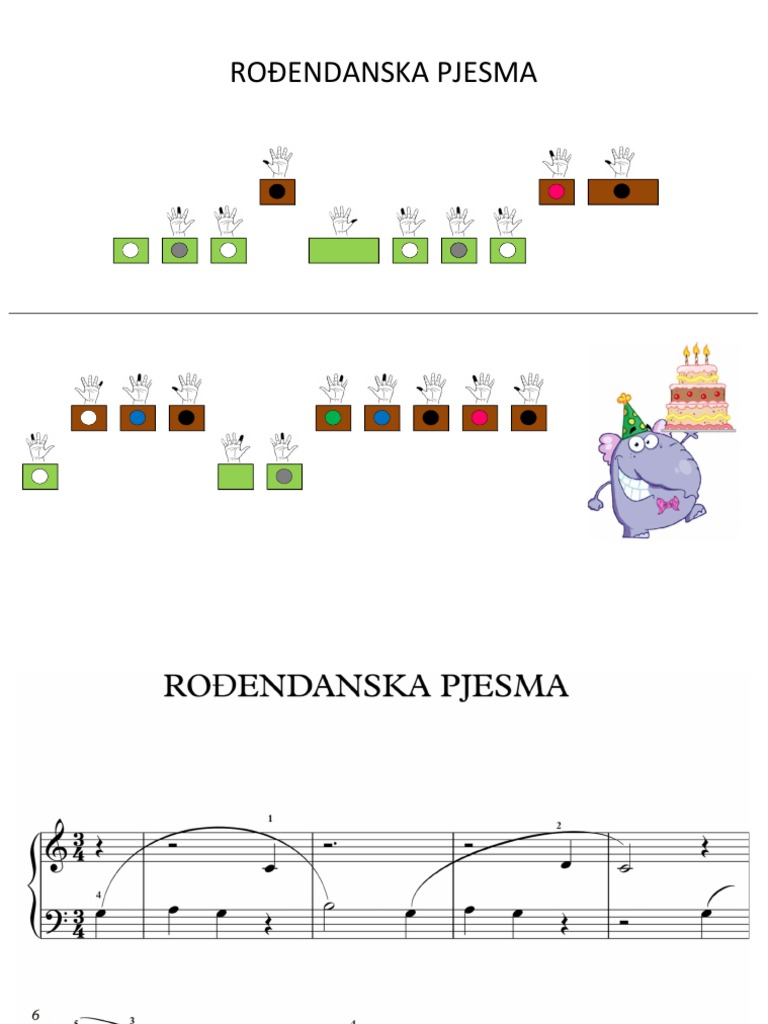 Rođendanska Pjesma | PDF