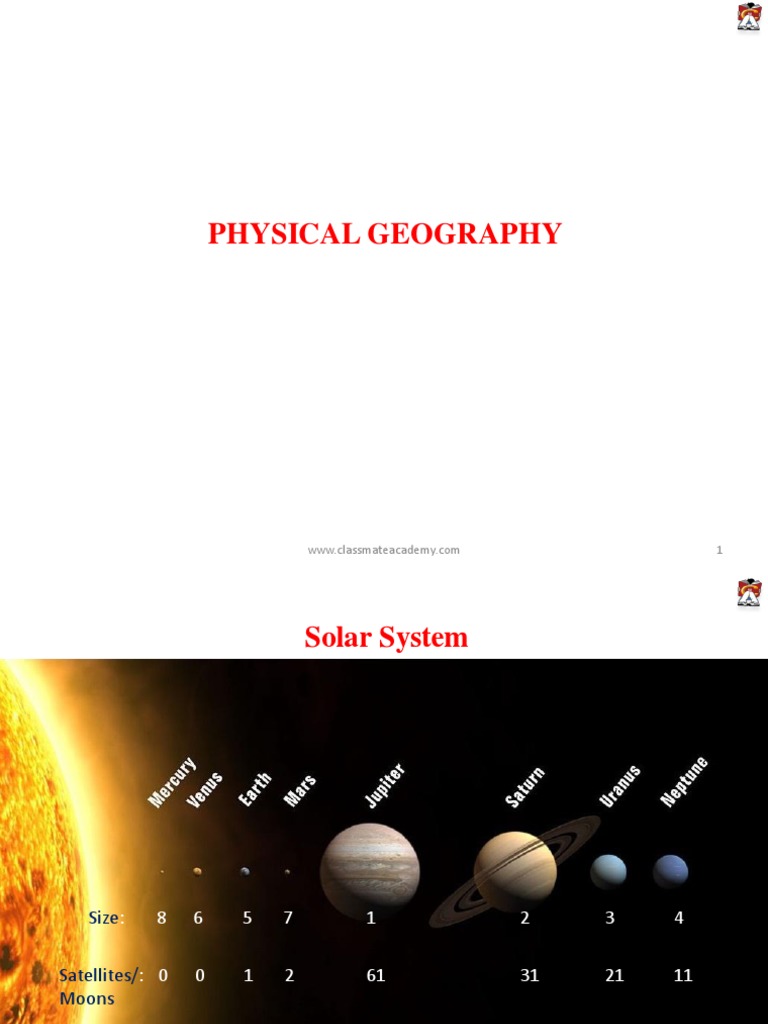 Physical Geography | PDF | Planets | Rock (Geology)