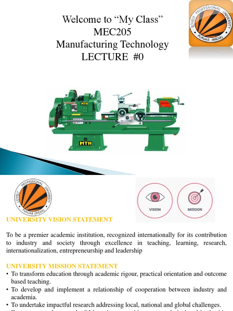 L0 MEC205 Zero Lecture Updated | PDF | Engineering | Welding