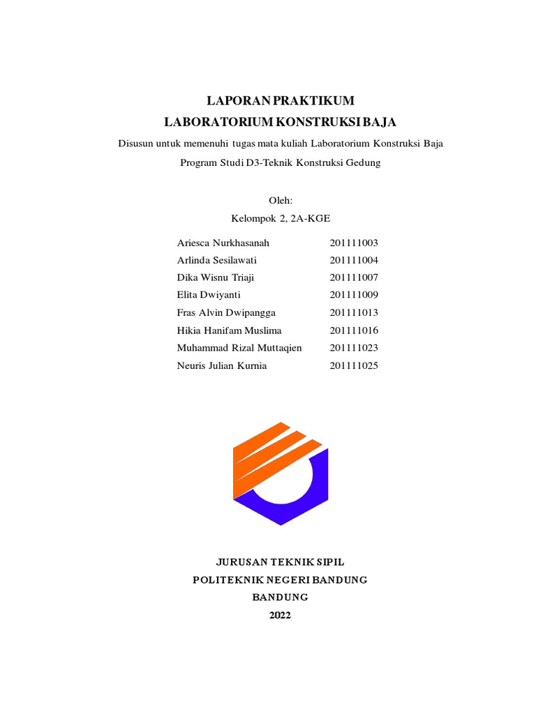 Laprak Labkon Baja Polban | PDF