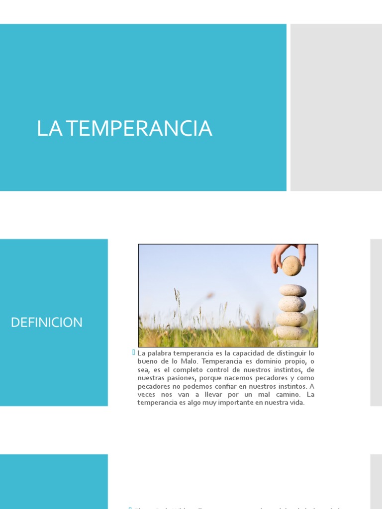 La Temperancia | PDF