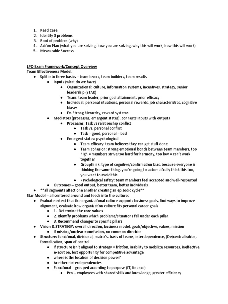 Action Plan for Improving Team Effectiveness | PDF | Leadership ...
