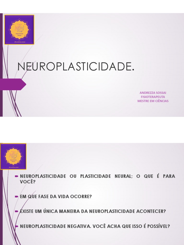 Neuroplasticidade 2022 | PDF | Neuroplasticidade | Cérebro