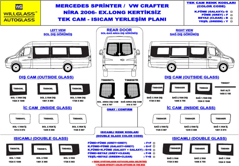 Mercedes Spr. WV CRF Ni̇ra Kapili 2006 - Ex - Long Kerti̇ksi̇z | PDF