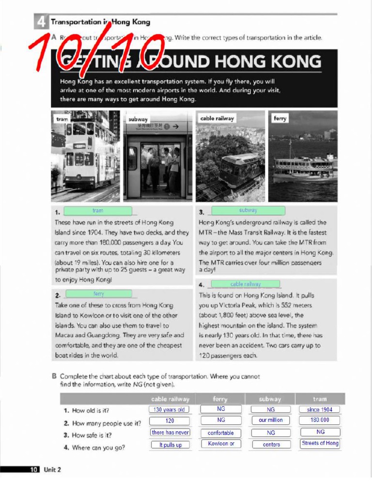 Integrated Skills Class Activity 1 Unit 2 | PDF