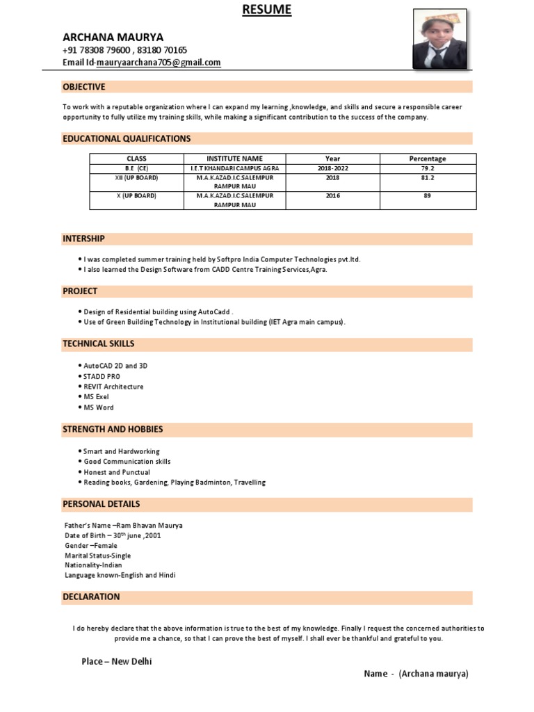 Archana's Resume | PDF