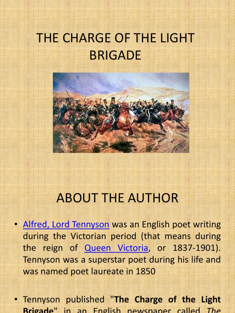 The Charge of The Light Brigade | PDF | Warfare | 2nd Millennium Conflicts