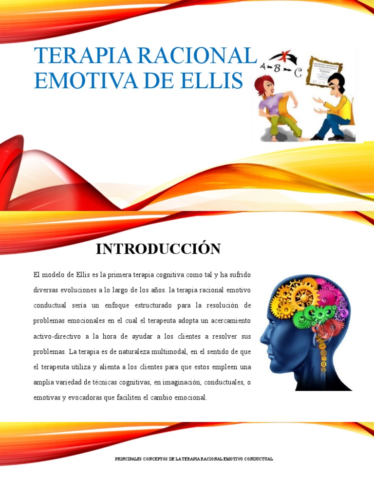 Terapia de Ellis | PDF | Psicoterapia | Terapia racional de ...