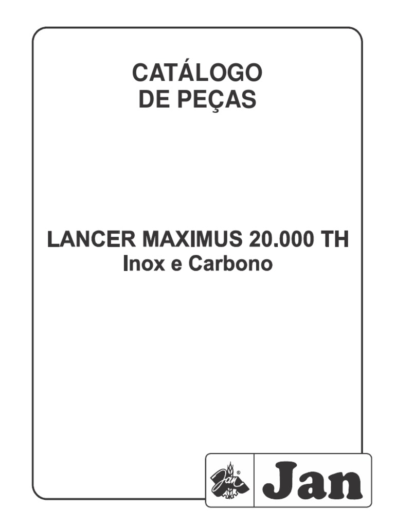 1 Ed - Rev01 - Catalogo - Lancer Maximus 20000 TH | PDF | Veículo ...