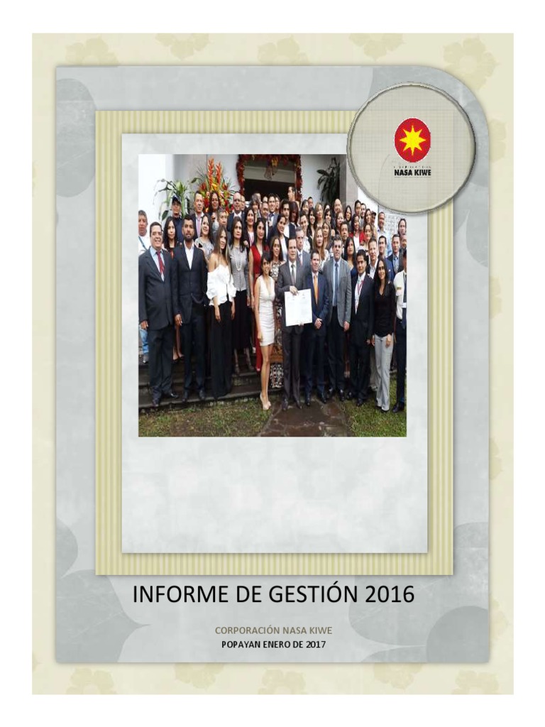 Informe Gestion 2016 Final | PDF | Agricultura | Presupuesto