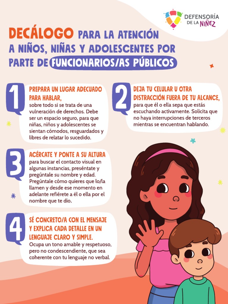 Decalogo para La Atencion A Nna | PDF