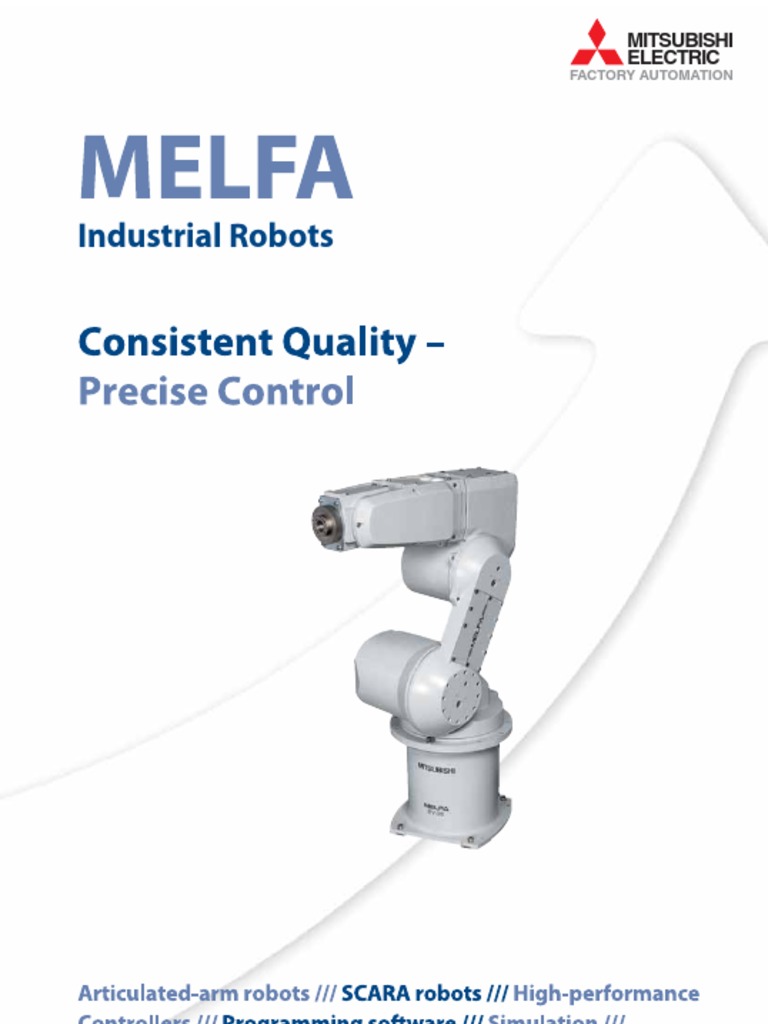 MELFA - Catalog | PDF | Robot | Robotics