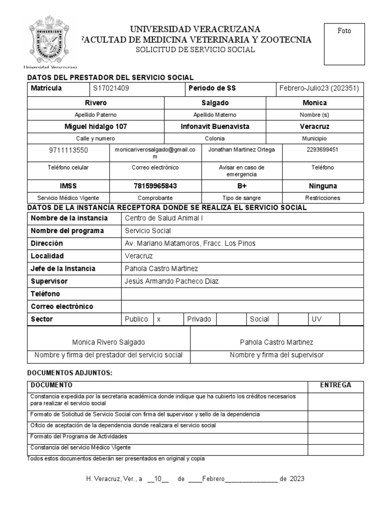 Solicit Uds S 2019 | PDF | Industrias de servicio | Medicina