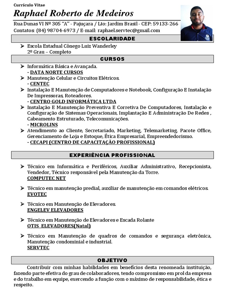 Curriculo Raphael 2021 | PDF