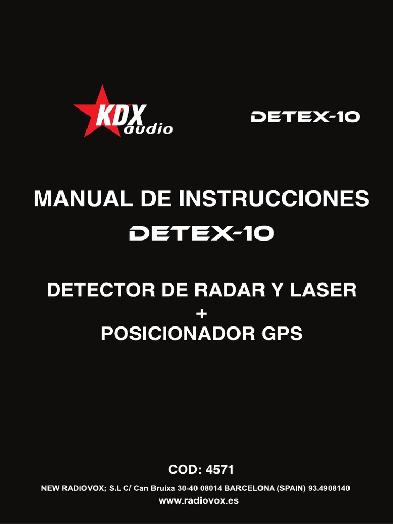 GPS 4571 - Detex-10 | PDF | Sistema de Posicionamiento Global | Archivo de computadora