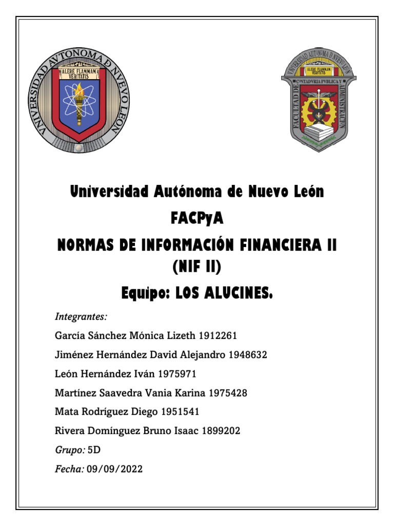 Ev 1 Reporte Sobre La Nif b-15 | PDF | Moneda | Costo