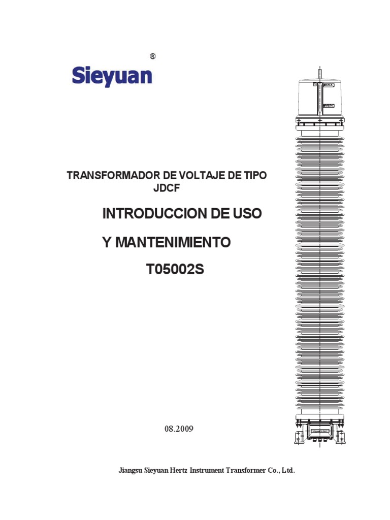 Manual TP Sieyuan | PDF | Transformador | Inductor