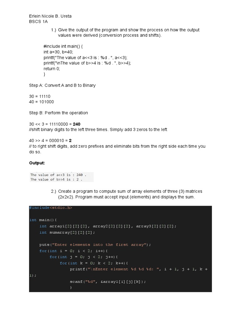 Arrays Functions And Strings Lab Pdf Computer Engineering Computer Science