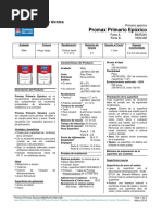 Ficha Tecnica Thinner | PDF | Solvente | Química Física