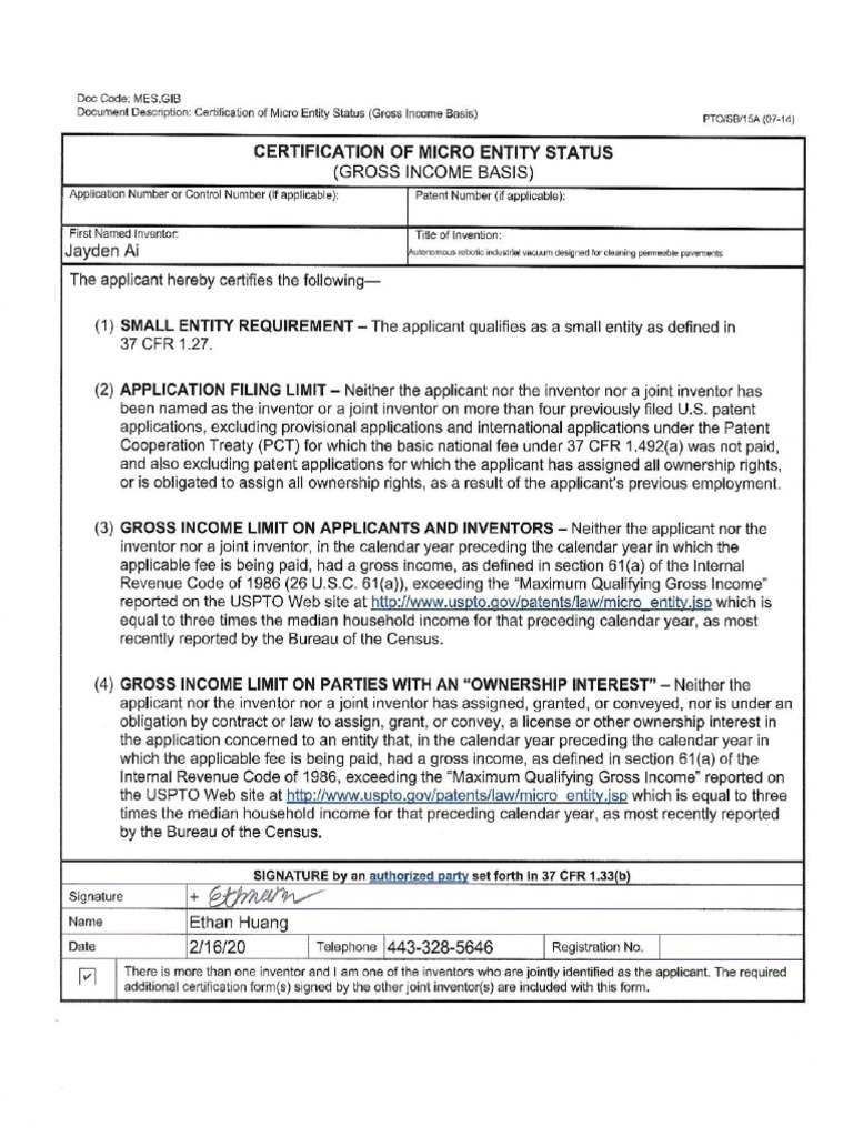 File For Patent | PDF