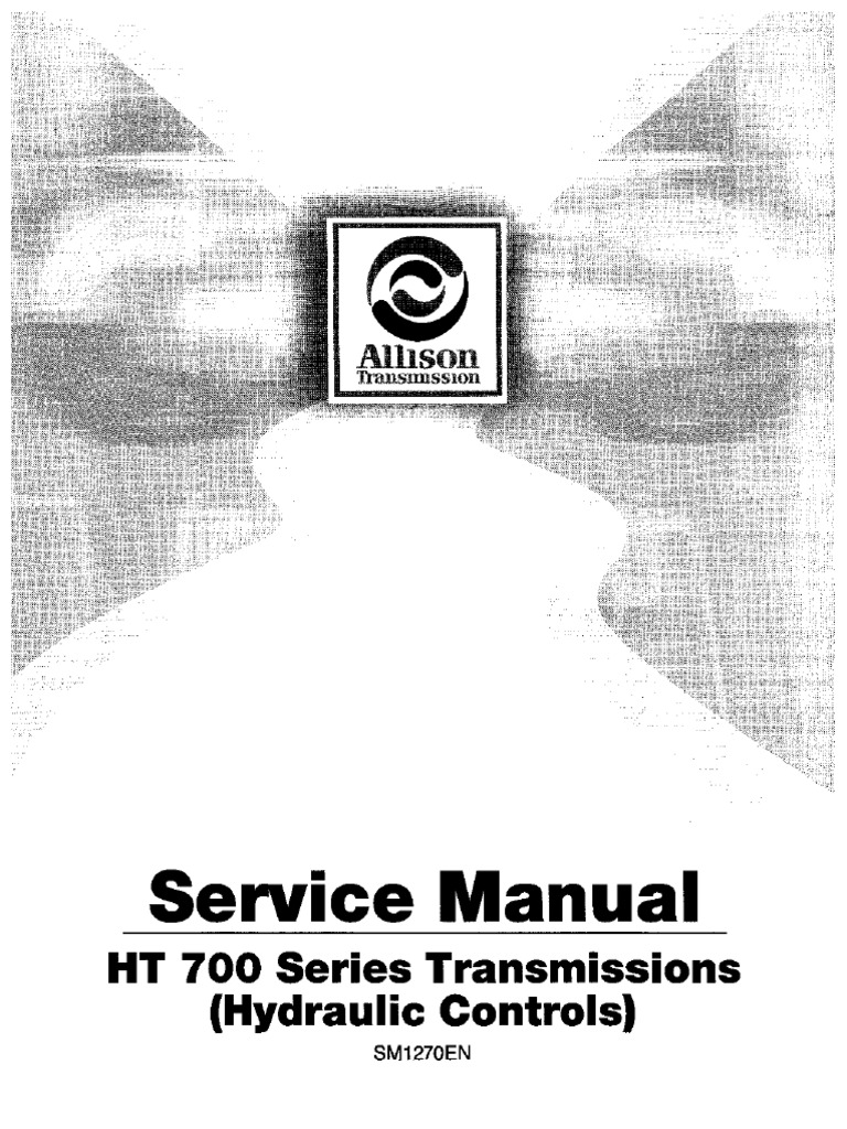 Allison - Ht-700 - Manual de Servicio - Pag-312 | PDF