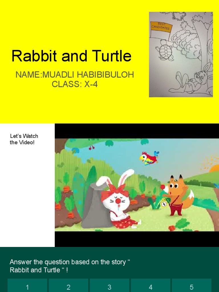 Rabbit and Turtle | PDF