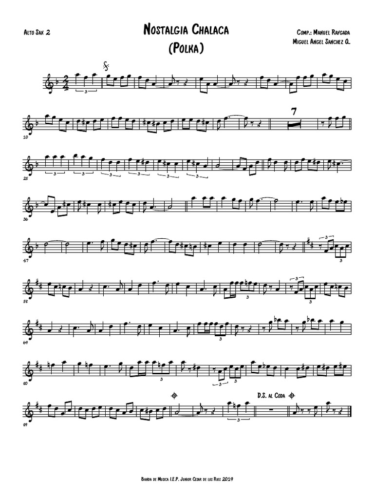 Nostalgia Chalaca (Polka) | PDF