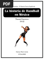 Historia Del Handball | PDF | Deportes