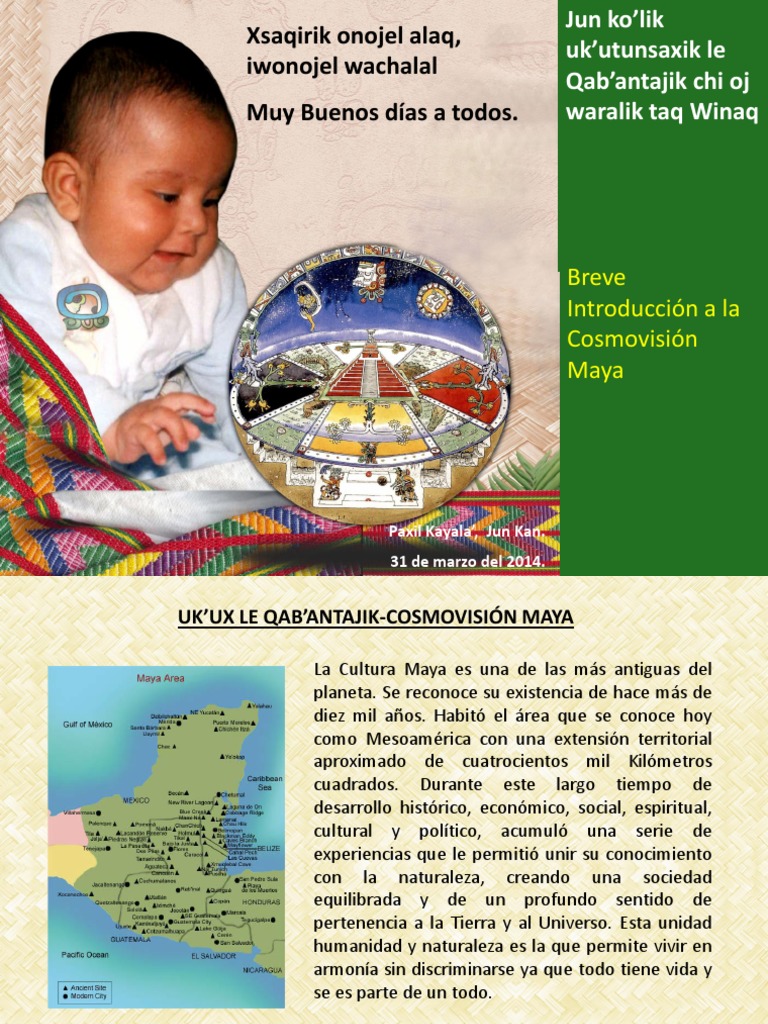 Breve Introduccion A Cosmovision Maya PPI | PDF | Estrellas | Universo