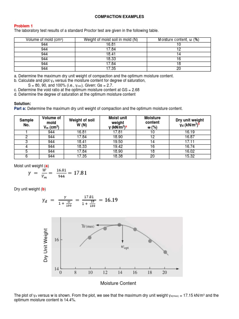 Week 11. Compaction Examples | PDF | Nature | Applied And ...