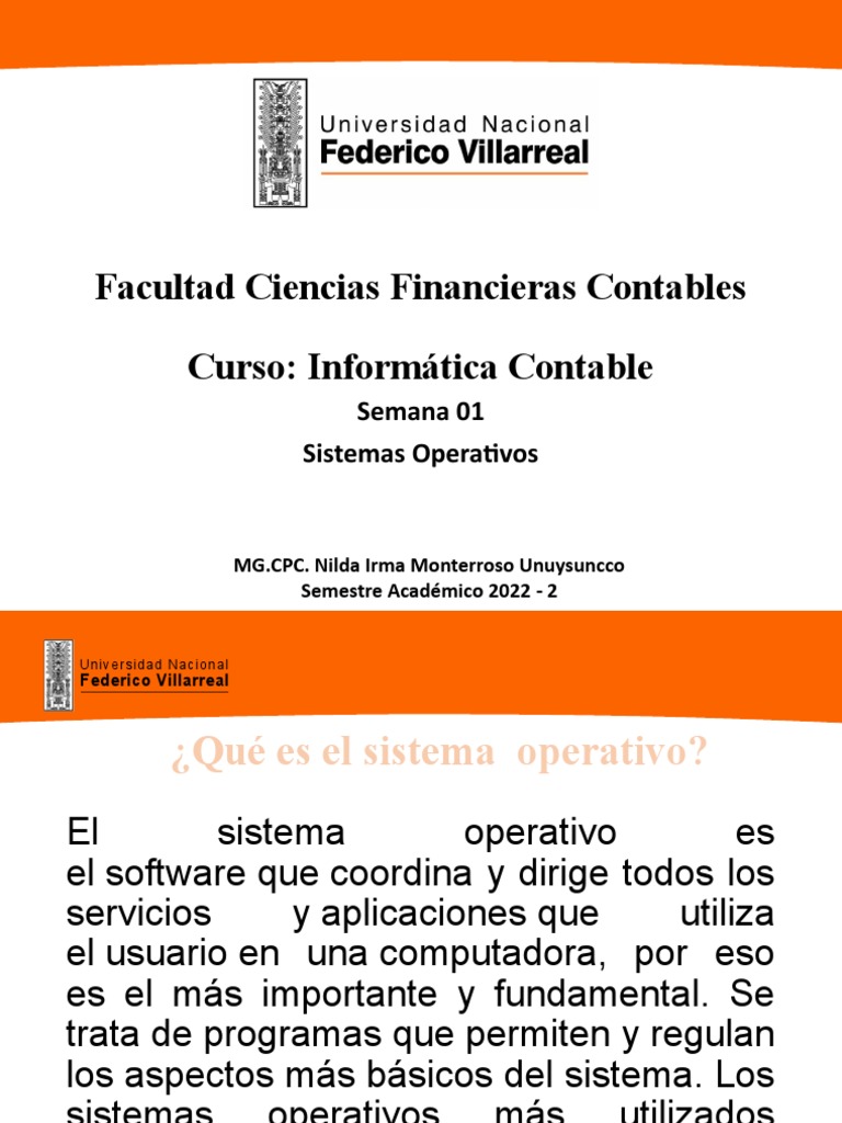 Material Informatica Contable | PDF | Sistema operativo | Microsoft Office