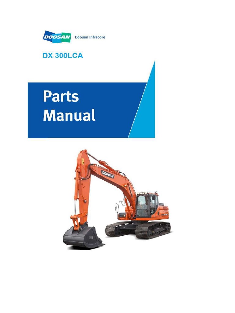 Dossan DX 300lc DX 300lca Parts | PDF