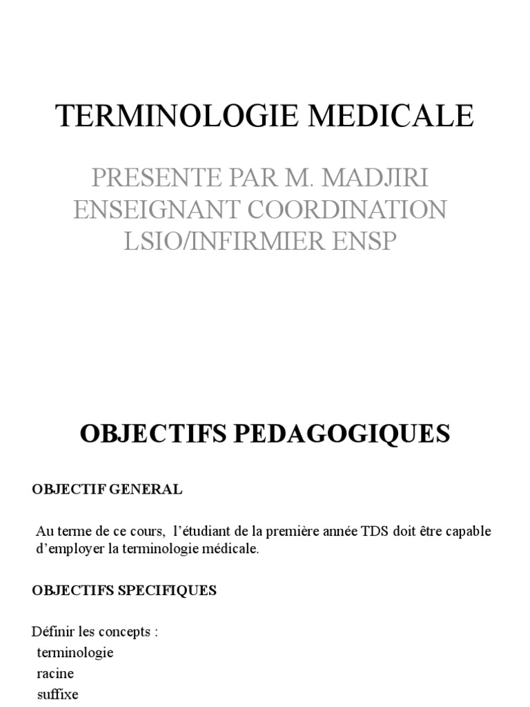 Terminologie 1 | PDF | Urine | Cycle menstruel