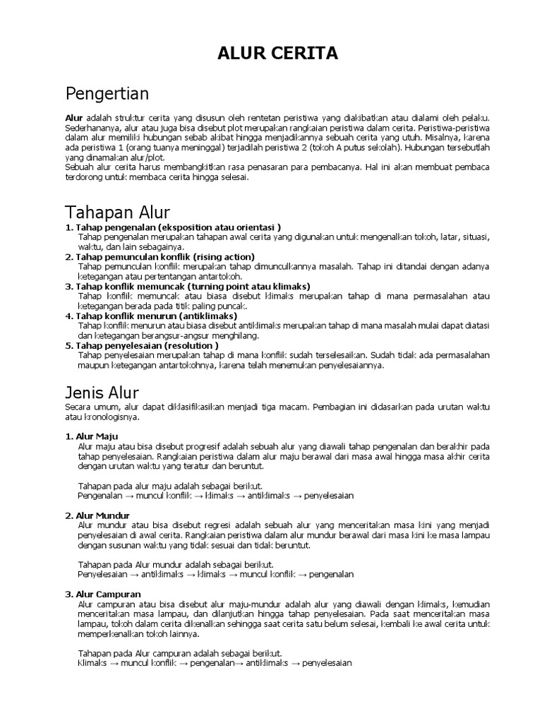 Alur Cerita OK | PDF