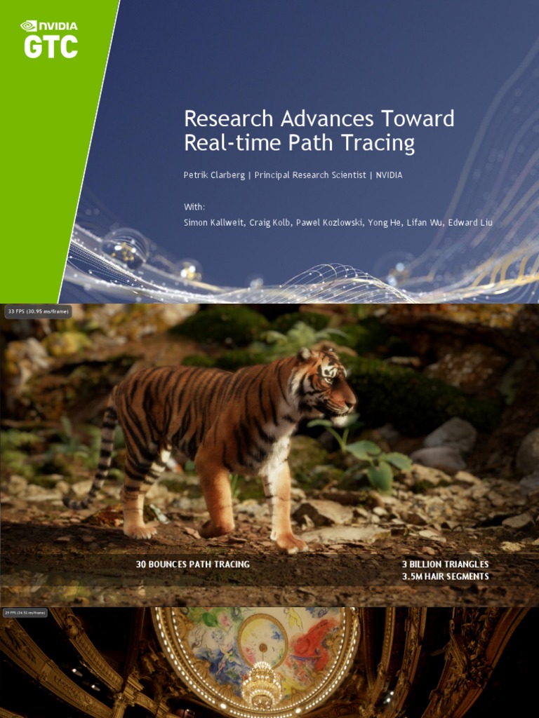Research Advances Toward Real-Time Path Tracing GTC 2022 | PDF | Shader ...