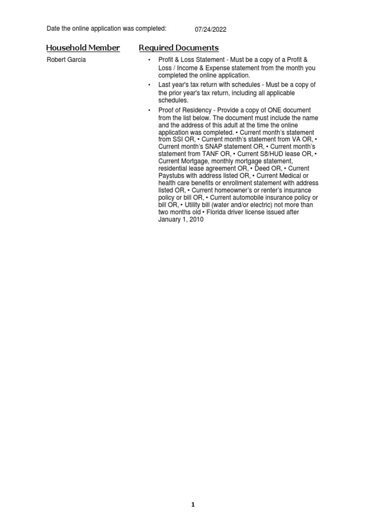 Application Instructions | PDF | Supplemental Nutrition Assistance Program | Economies