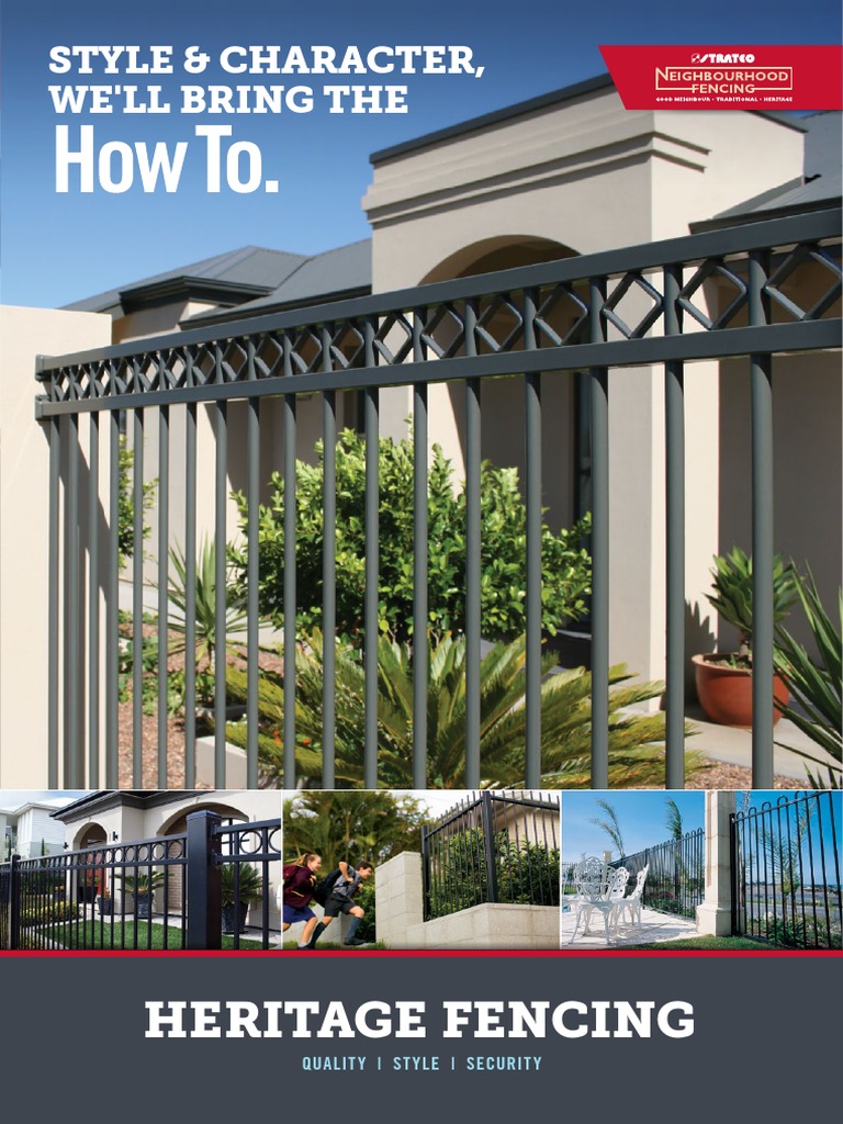 Fencing Heritage | PDF | Manufactured Goods