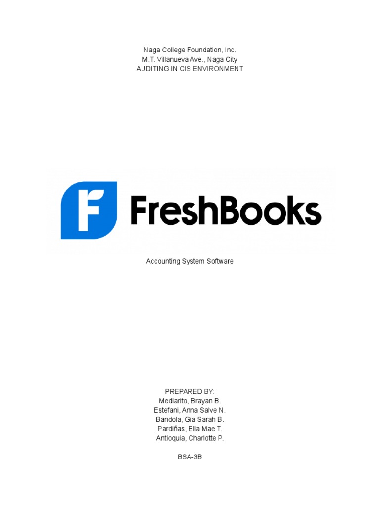 Freshbooks Group-4 BSA-3B | PDF | Debits And Credits | Invoice